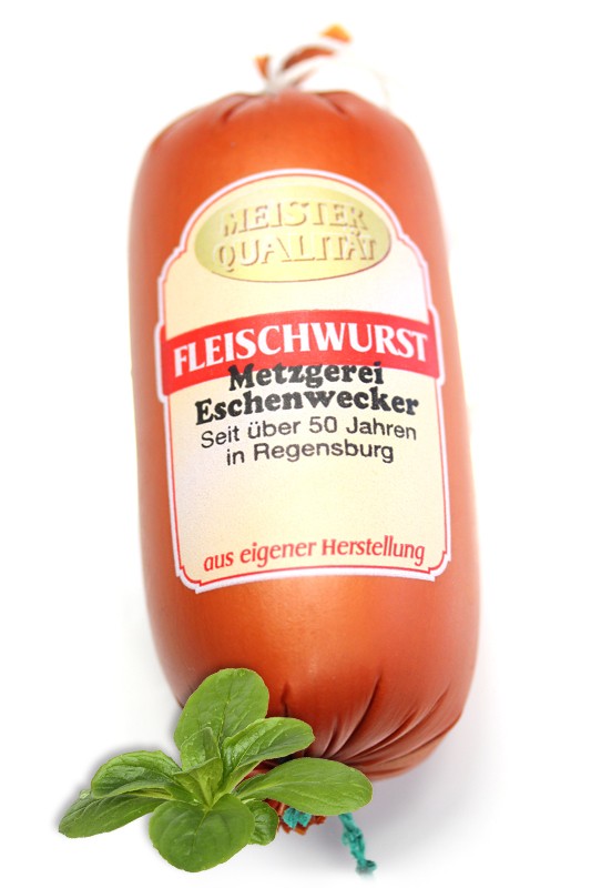 Metzgerei Eschenwecker Regensburg: Fleischwurst - frisch und lecker